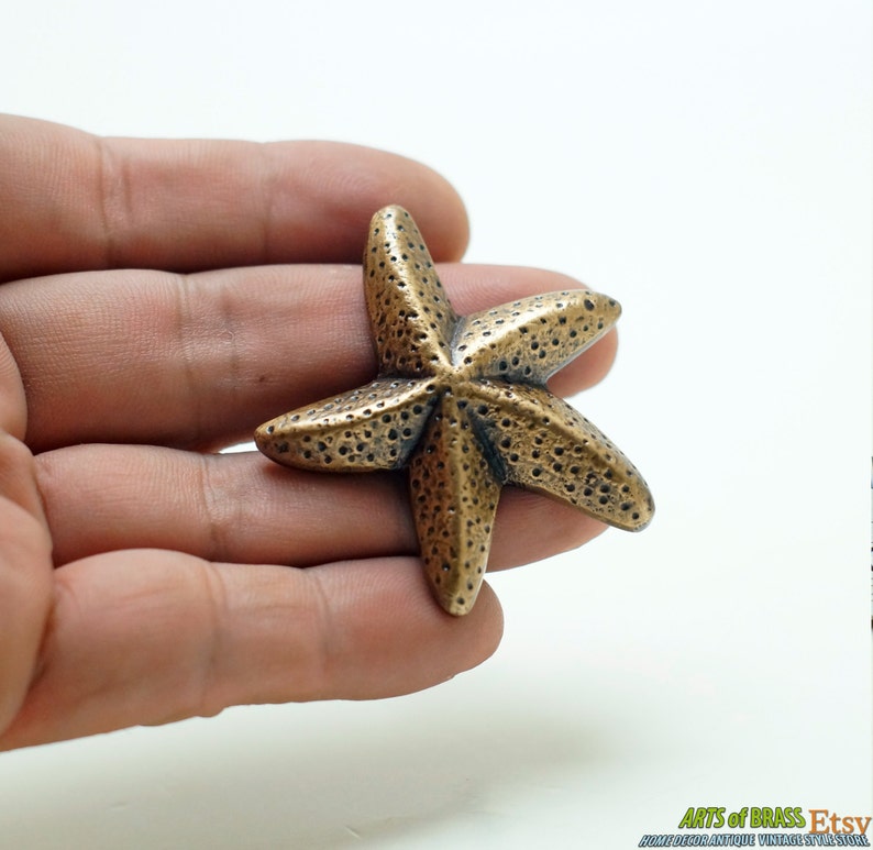 2.08 Inches Lot of 3 Pcs Vintage STARFISH Beach Antique - Etsy
