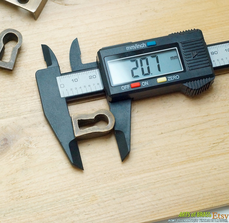 Set Vintage Skeleton KEY & LOCK With Escutcheon Key Hole Plate - Etsy