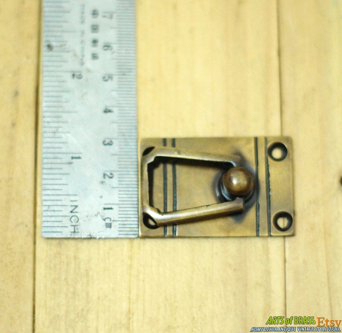 1.81" Lot of 6 Pcs Vintage RETRO Western Square Drop Pull Hardware ...