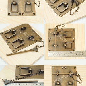 Vintage Solid Brass Retro Drawer LATCH Cabinet LATCH Door Box LATCH ...
