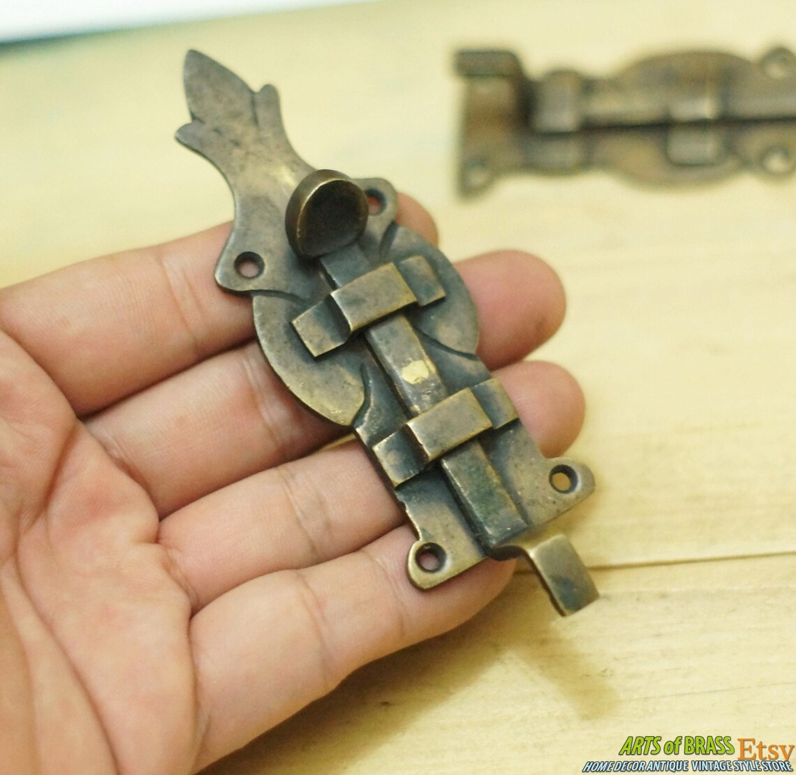 3.93 Inches Vintage Victorian Latch Lock Windows Antique - Etsy