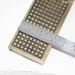 16" Inches Set Vintage Large Retro Square Blocks Solid Brass Entry Door ...