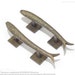 Vintage Solid Brass Fish Pulls Retro Brass Drawer Pulls, Cabinet ...