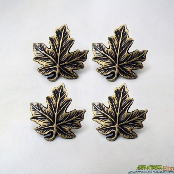 Leaf Drawer Pulls - Etsy