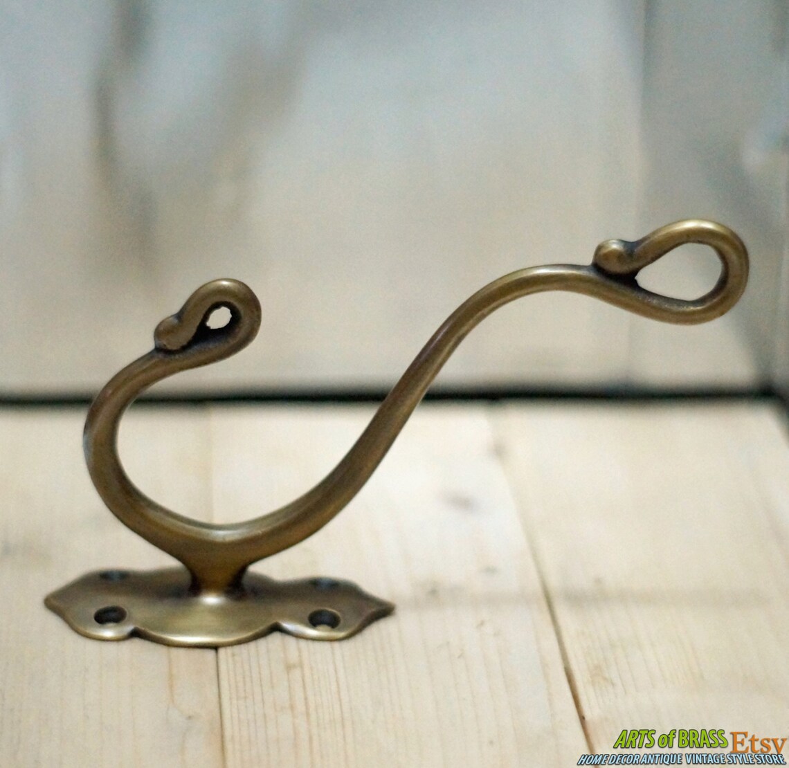 Lot of 2 Pcs Vintage CLASSIC Victorian HOOK Classic Solid - Etsy