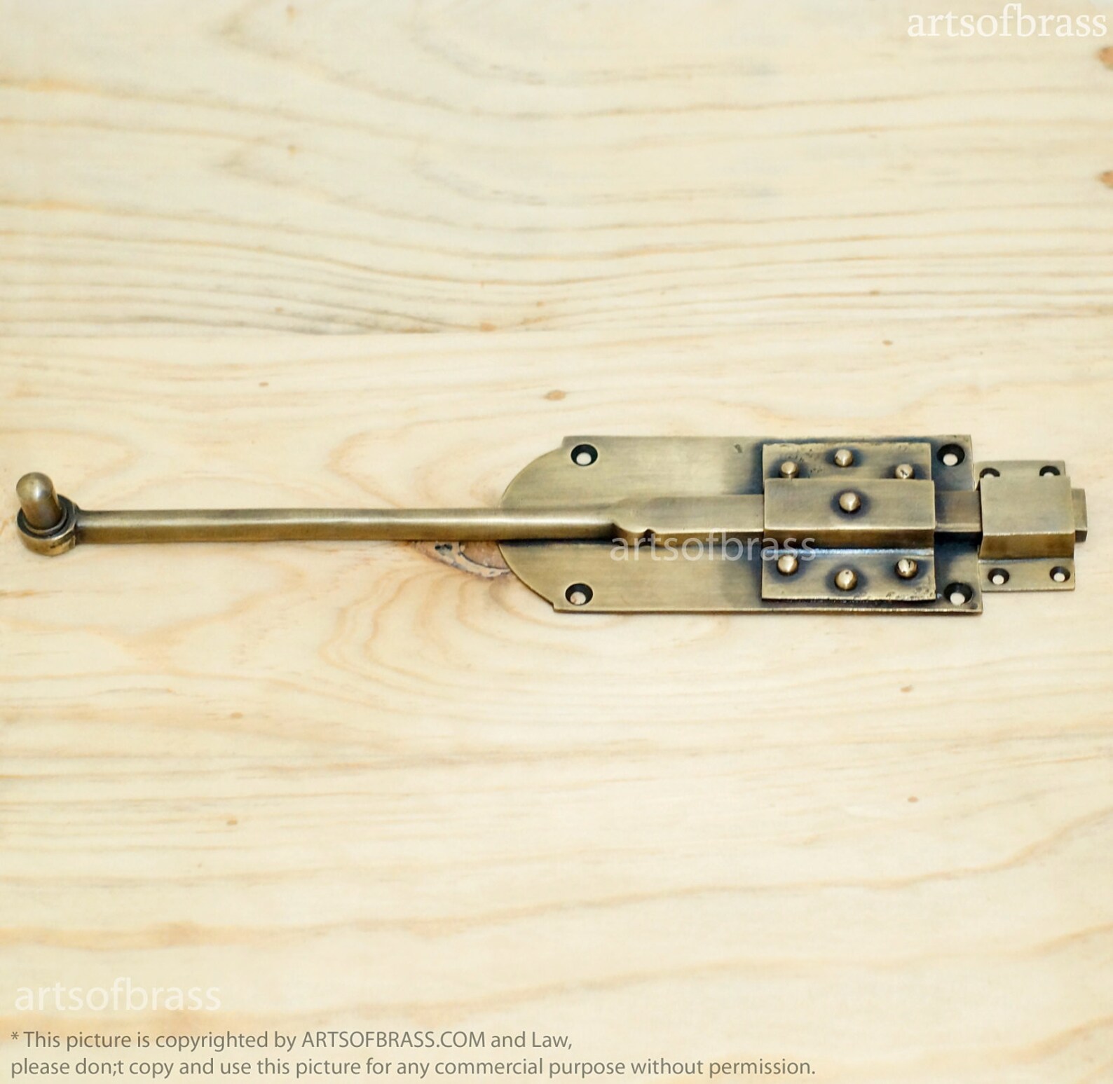 11.8 Inches Set VINTAGE Long Latch Slot Antique Solid Brass - Etsy