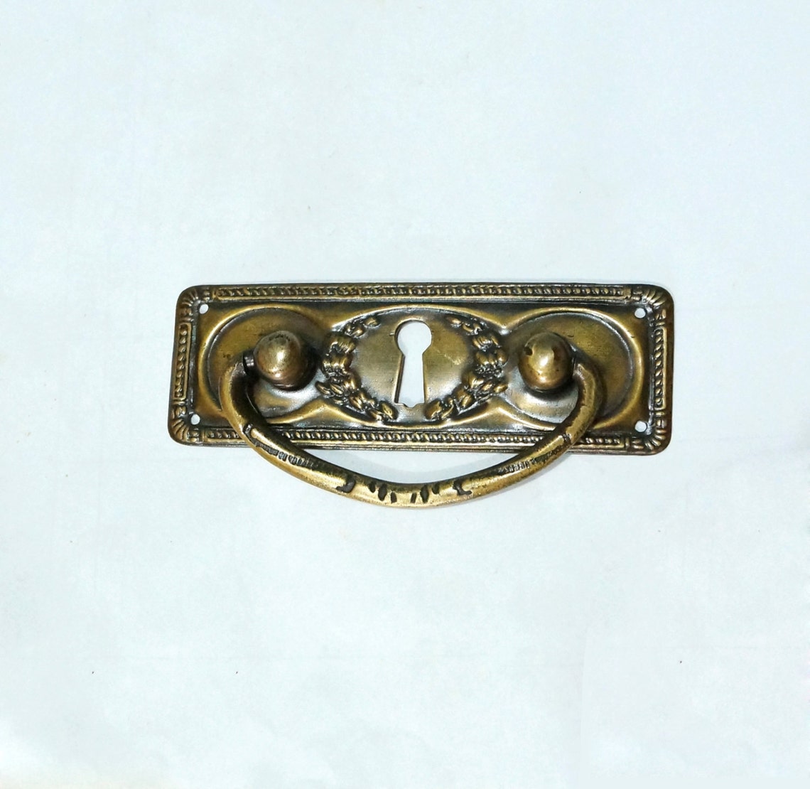 Lot of 3 Pcs Vintage Victorian Drawer Antique KEY HOLE PLATE Solid ...