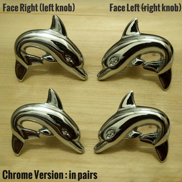 Chrome Knobs - Etsy