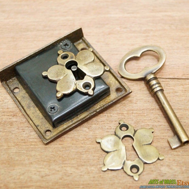 Antique Key Lock - Etsy