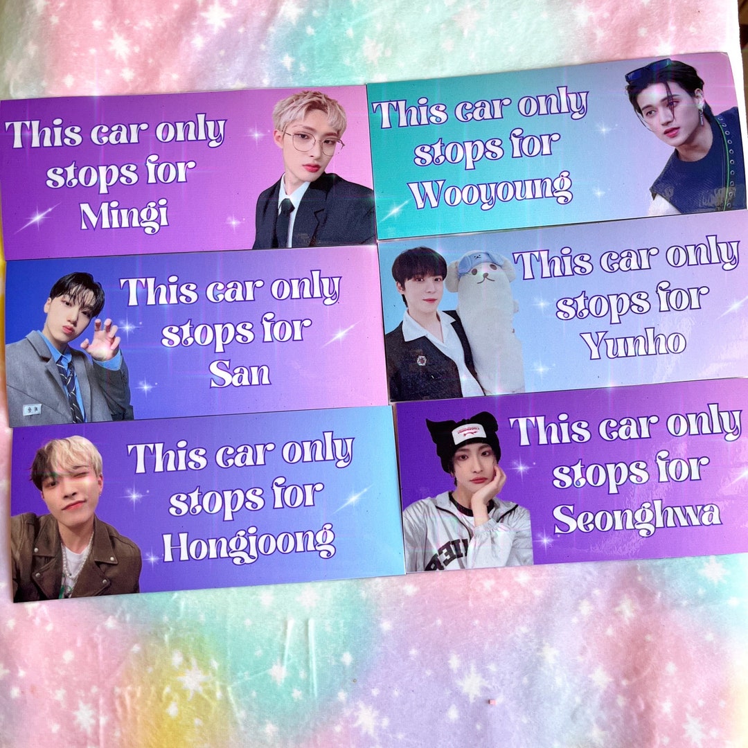 Ateez Car Magnet or Bumper Sticker - Etsy