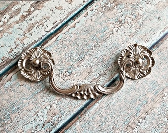 Rosette drawer pulls | Etsy