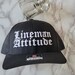 OLD ENGLISH STYLE Lineman Attitude Cap Richardson - Etsy