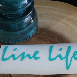 Line Life Decal - Etsy