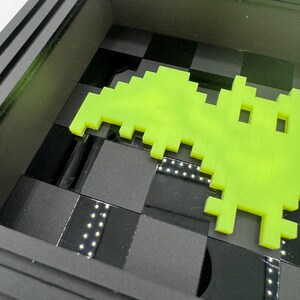 Pixel Bat Wall Art With Glow in the Dark Bat— Retro Video Game ...
