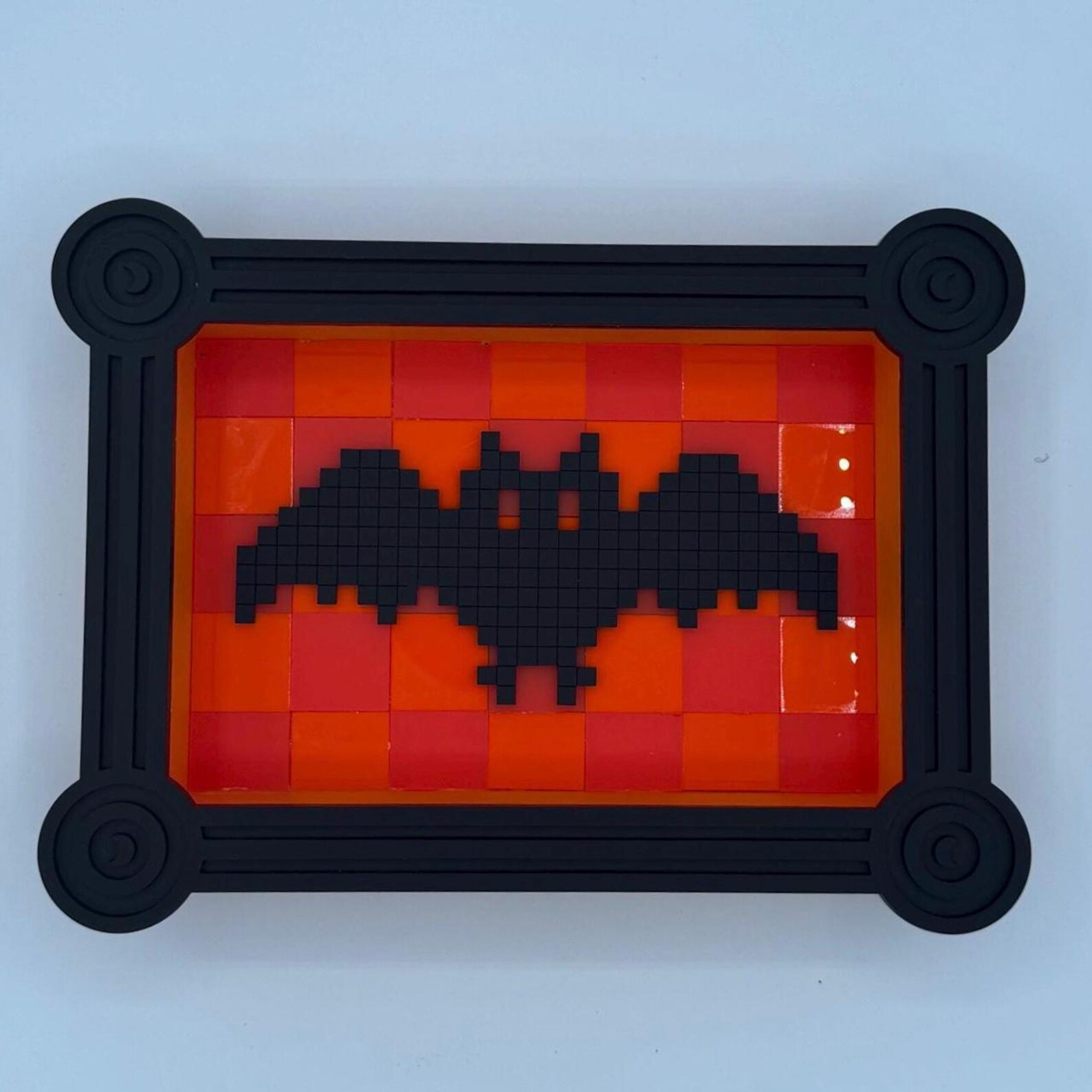 Pixel Bat Wall Art — Retro Video Game Halloween Decor - Etsy