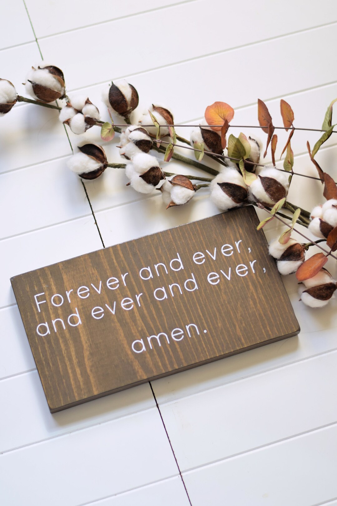 Forever and Ever and Ever and Ever Amen Rustic Farmhouse Style - Etsy