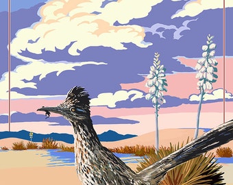 Roadrunner art | Etsy