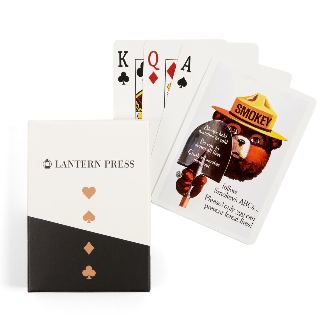 Playing Cards, Smokey Bear, Abcs, Shovels, Officially Licensed Vintage ...