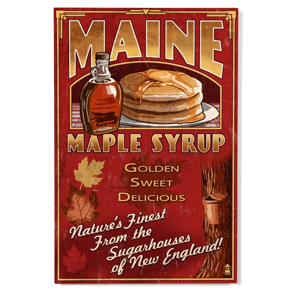Maple Syrup Sign - Etsy