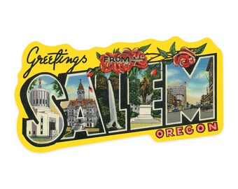 Salem Oregon Sticker - Etsy