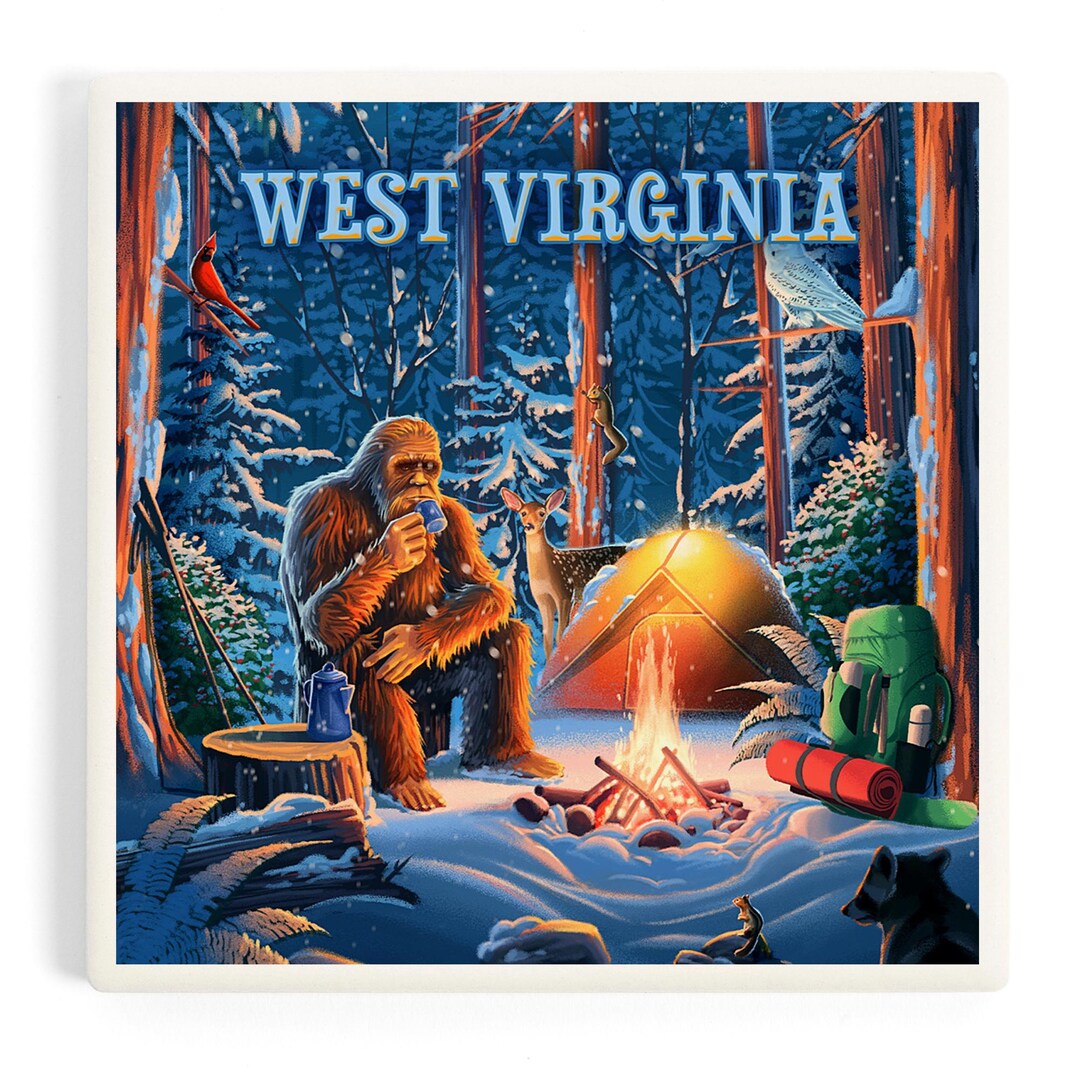 Coasters, West Virginia, Find Your Inner Squatch, Camping Bigfoot, Cork ...