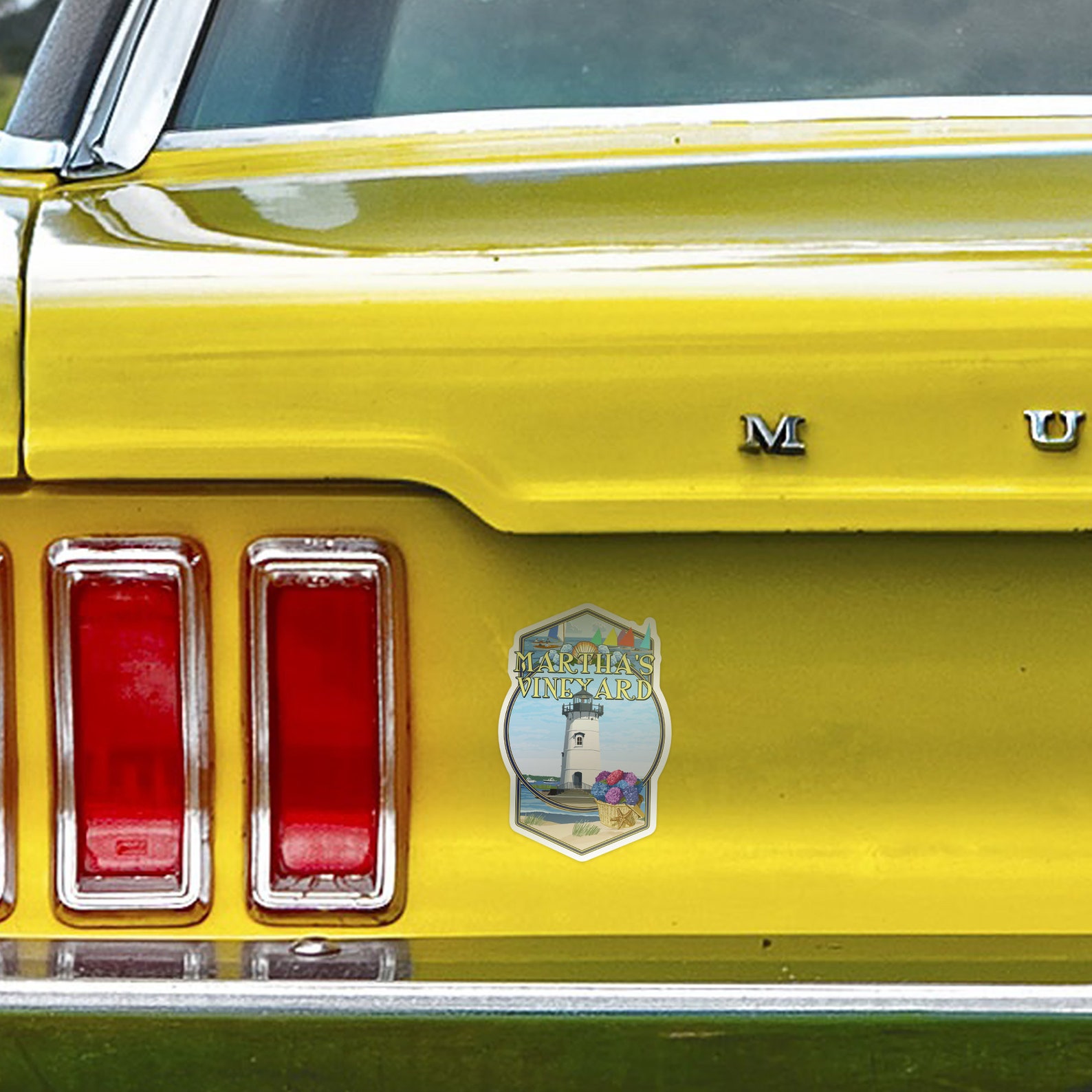 Sticker Martha's Vineyard Massachusetts Montage Scenes - Etsy