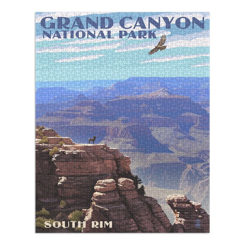 Puzzle Grand Canyon National Park Arizona South Rim 1000 - Etsy