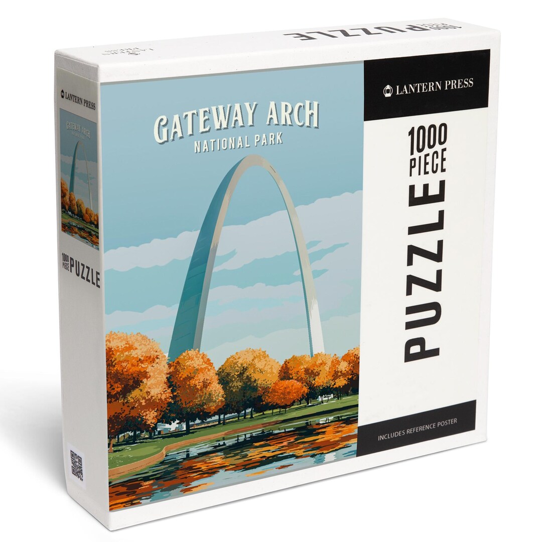 Puzzle, Gateway Arch National Park, Missouri, Painterly National Park ...