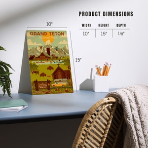 Birch Wood, Grand Teton National Park, Wyoming, Geometric, Lantern ...