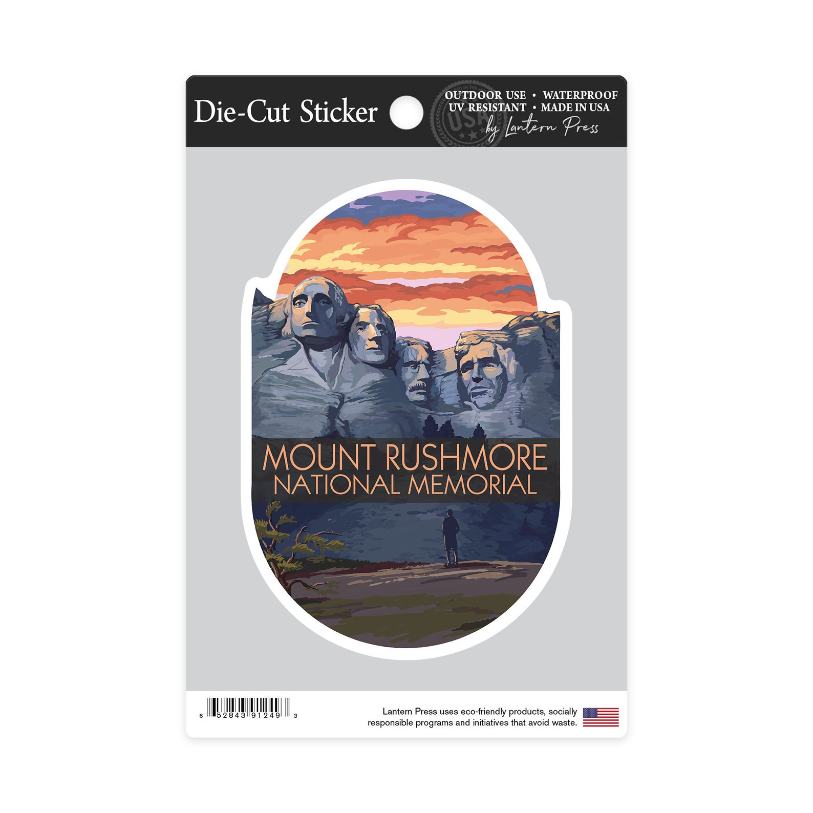 Sticker Mount Rushmore National Memorial South Dakota - Etsy