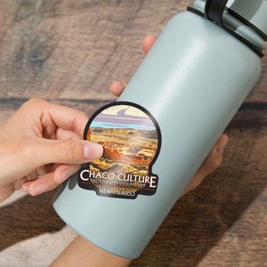 Sticker, Chaco Culture National Historical Park, New Mexico, Contour ...