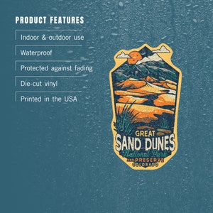 Sticker, Great Sand Dunes National Park and Preserve, Colorado ...