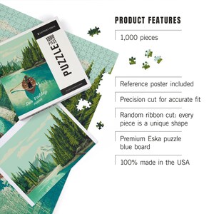 Puzzle, Sun Valley, Idaho, Quiet Explorer, Boating, Mountain, 1000 ...