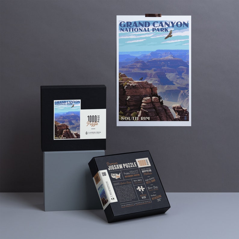 Puzzle Grand Canyon National Park Arizona South Rim 1000 - Etsy