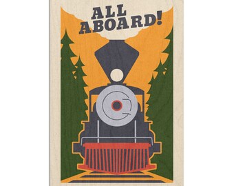 All Aboard Sign | Etsy