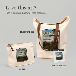 Sticker, Gettysburg National Military Park, Pennsylvania, Misty ...