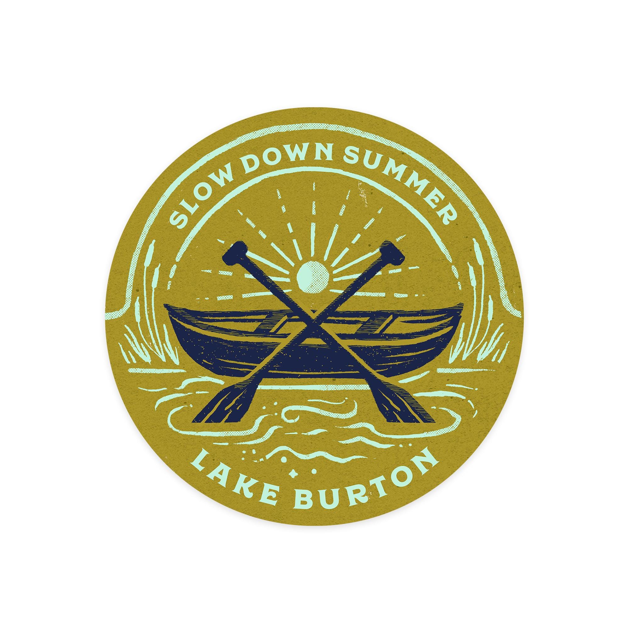 Lake Burton Georgia Vinyl Sticker, Waterproof Outdoor Use - Etsy
