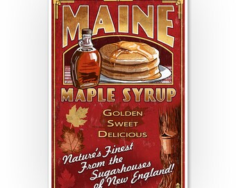 Maple Syrup Sign - Etsy