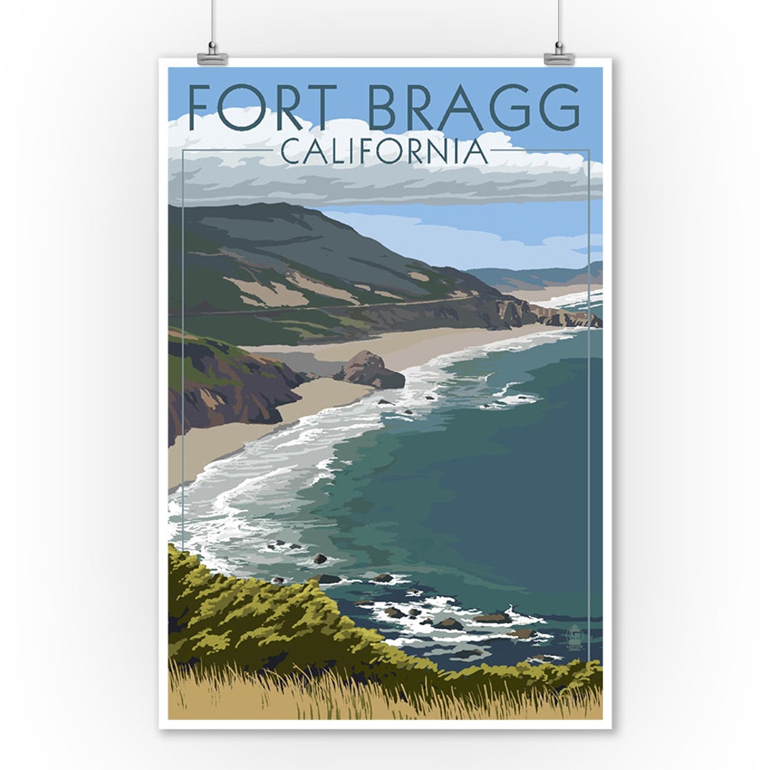 Prints Signs Fort Bragg California Coast Scene Unique - Etsy.de