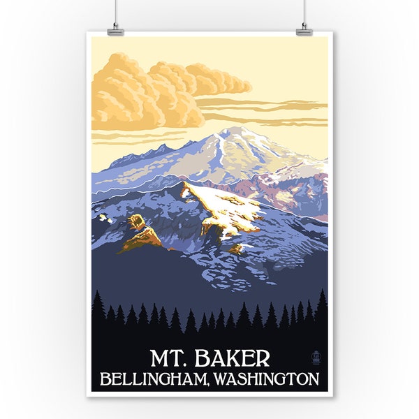 Mt Baker Art - Etsy