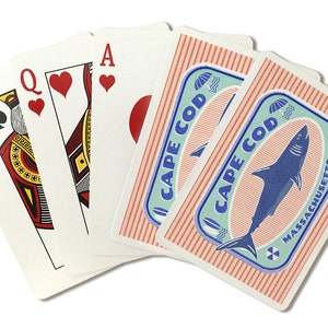 Playing Cards Cape Cod Massachusetts Dockside Series - Etsy