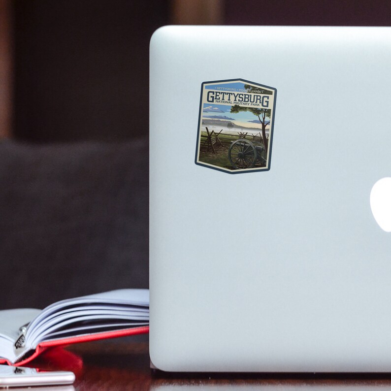 Sticker Gettysburg National Military Park Pennsylvania | Etsy
