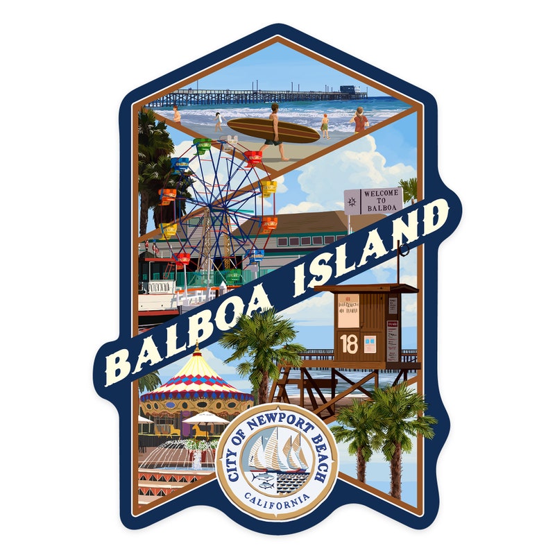 Balboa Island Art - Etsy
