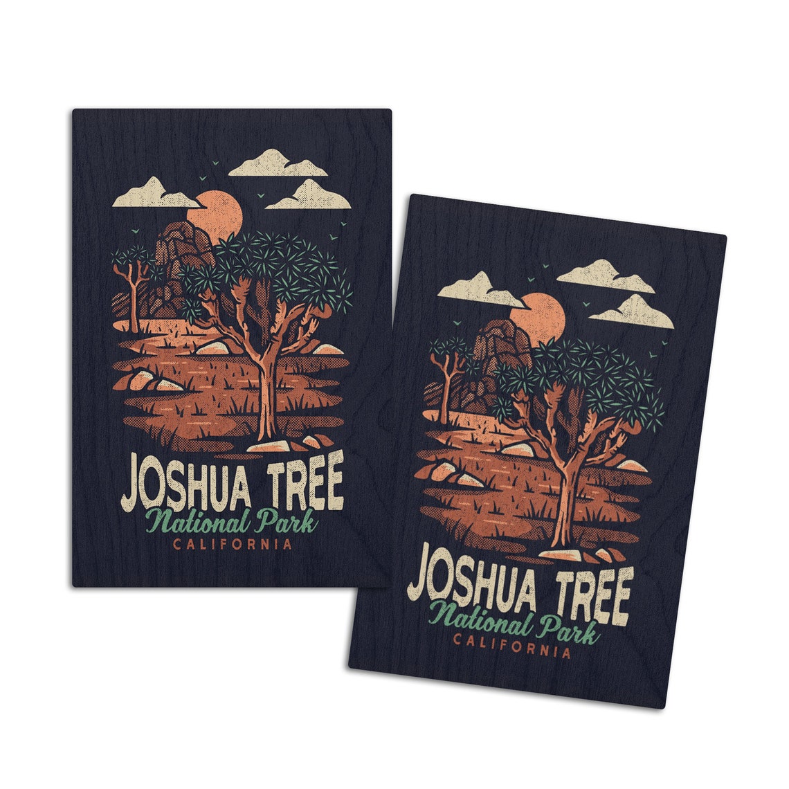 Birch Wood Joshua Tree National Park California Distressed - Etsy