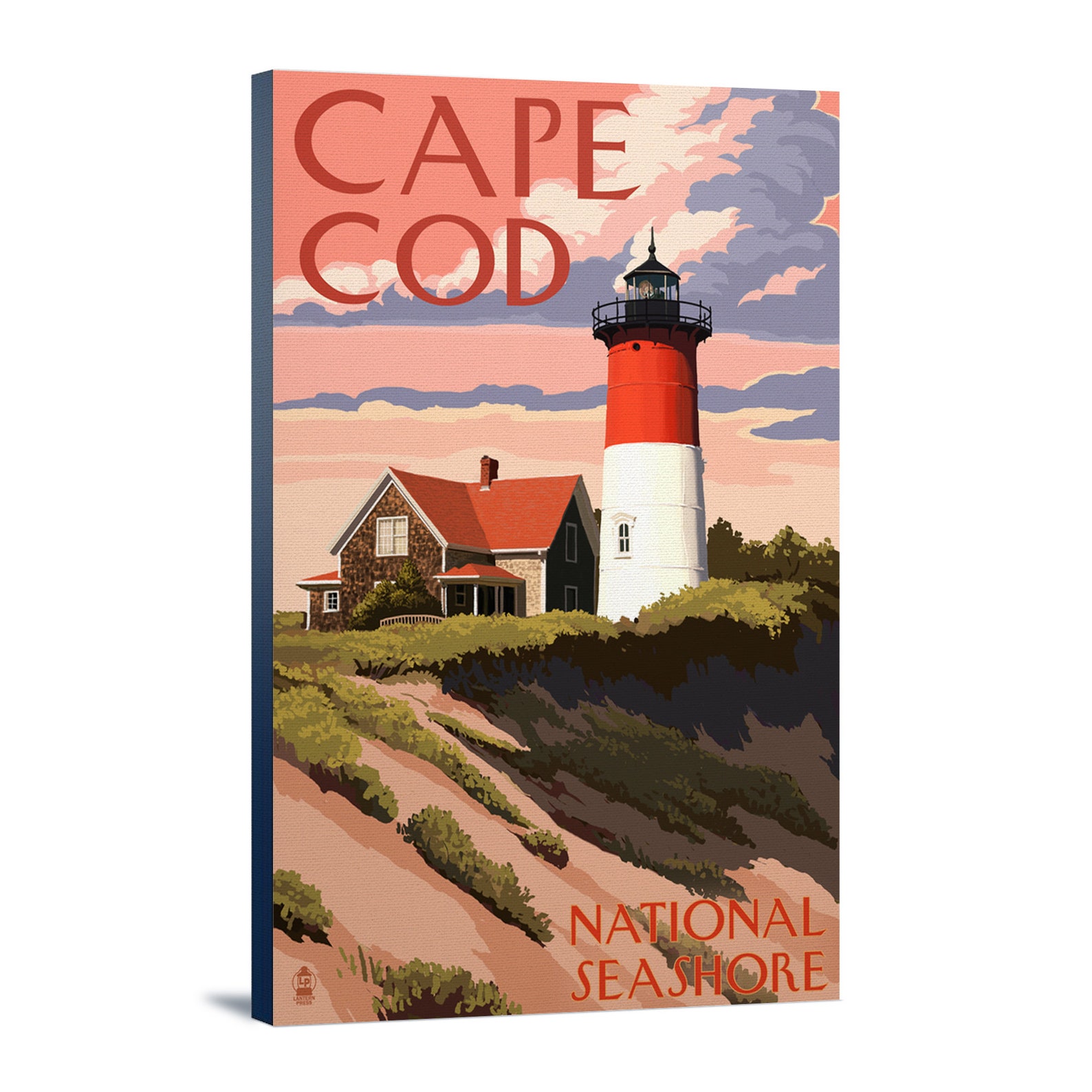 Canvas Art Cape Cod National Seashore Massachusetts Nauset - Etsy