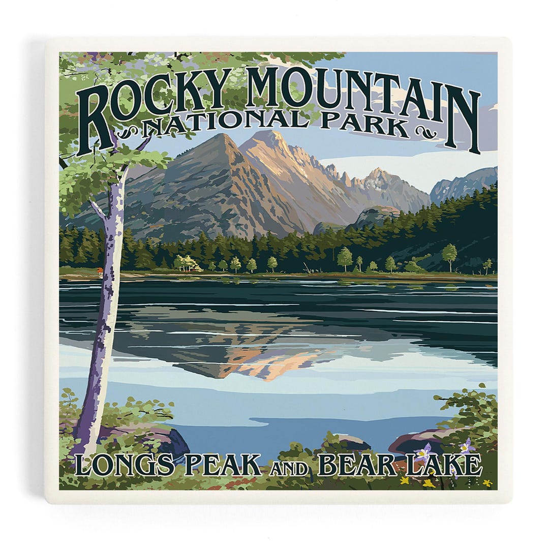 Coasters, Rocky Mountain National Park, Colorado, Longs Peak and Bear ...