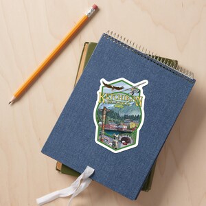 Sticker, Ketchikan, Alaska, Montage, , Vinyl Die Cut, Waterproof ...