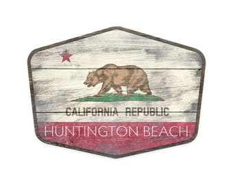 Huntington Beach Decal - Etsy