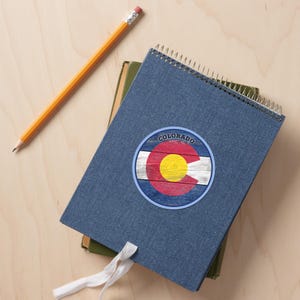 Sticker, Colorado, Rustic State Flag, , Vinyl Die Cut, Waterproof ...