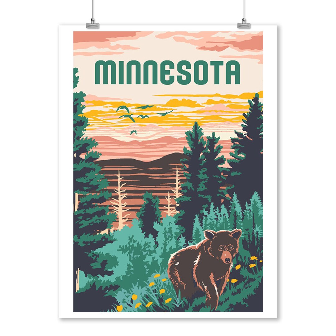Prints Signs Minnesota Explorer Series Unique Metal Art - Etsy